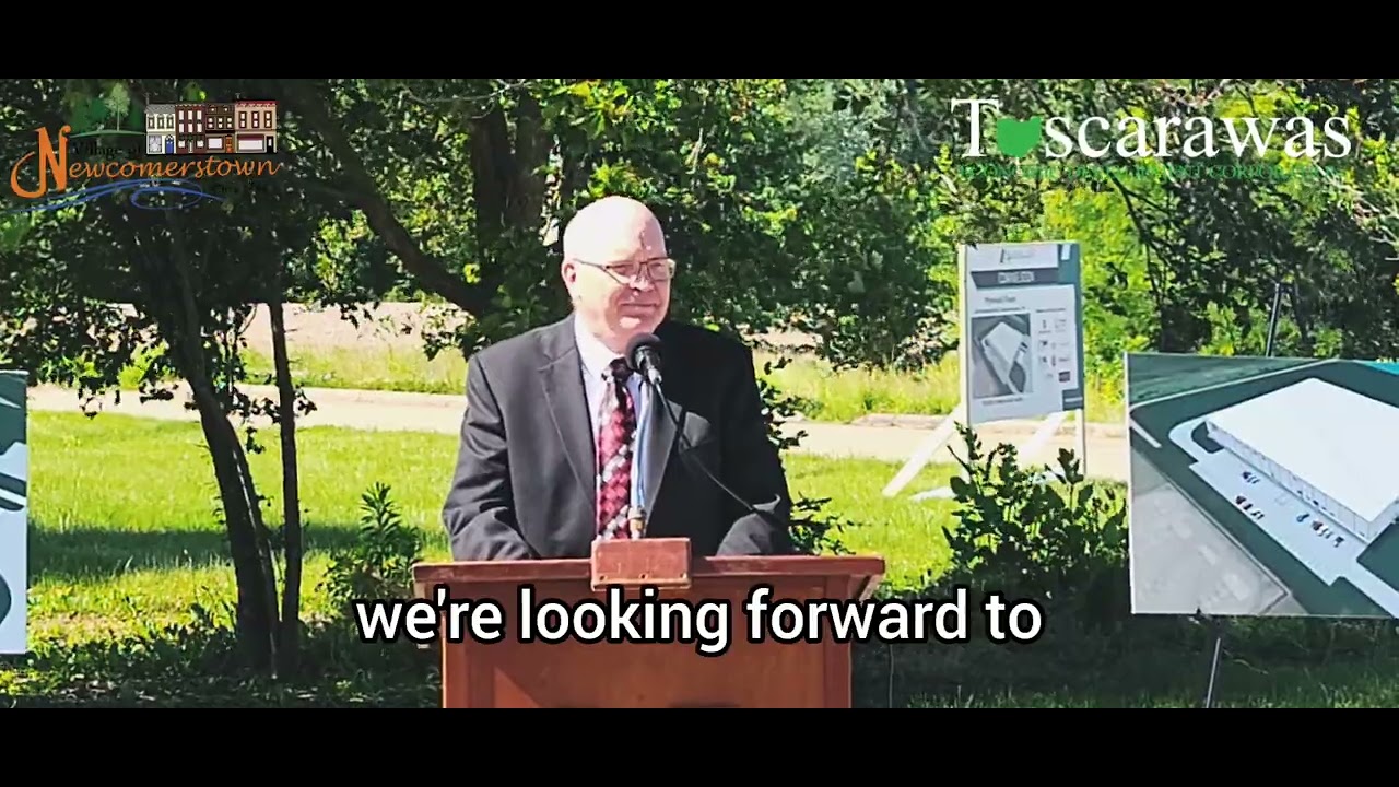 Altor Solutions Groundbreaking in Newcomerstown Industrial Park - YouTube