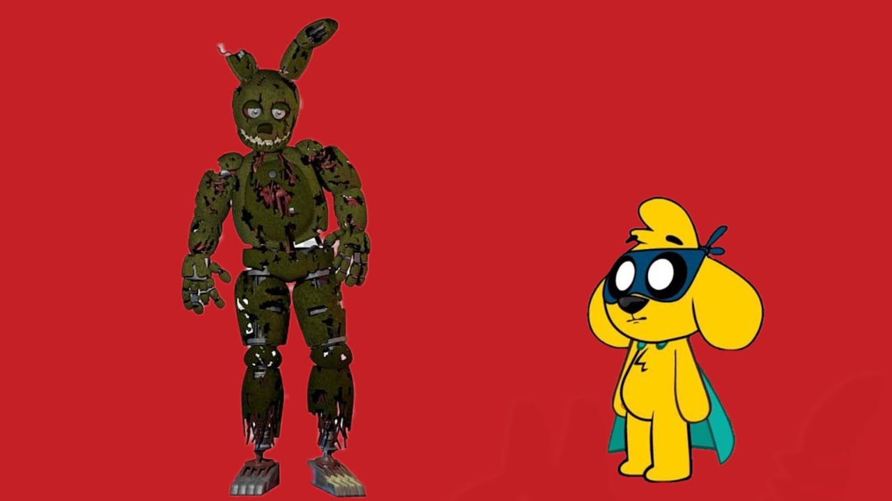 springtrap vs mike - YouTube