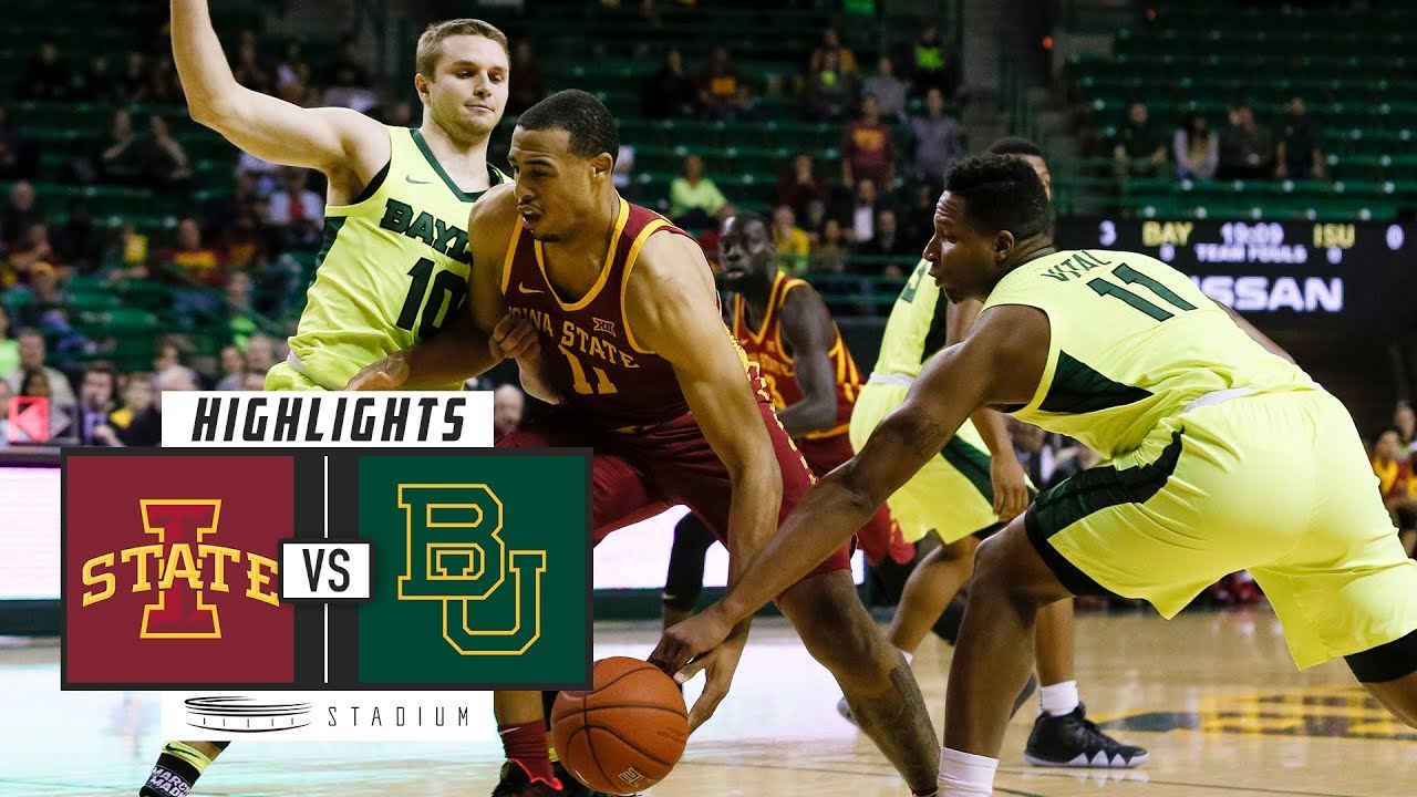 No. 20 Iowa State vs. Baylor Basketball Highlights (2018-19) | Stadium ...