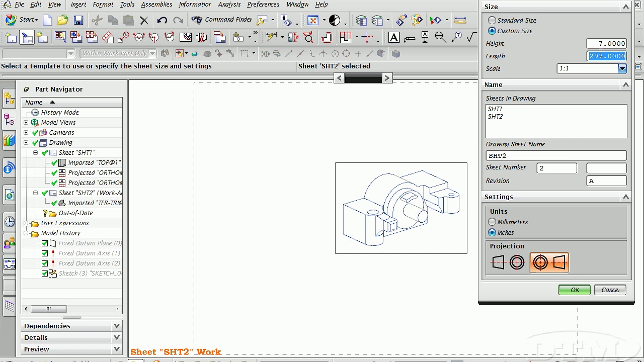 37 Working with the Part Navigator DTM - YouTube