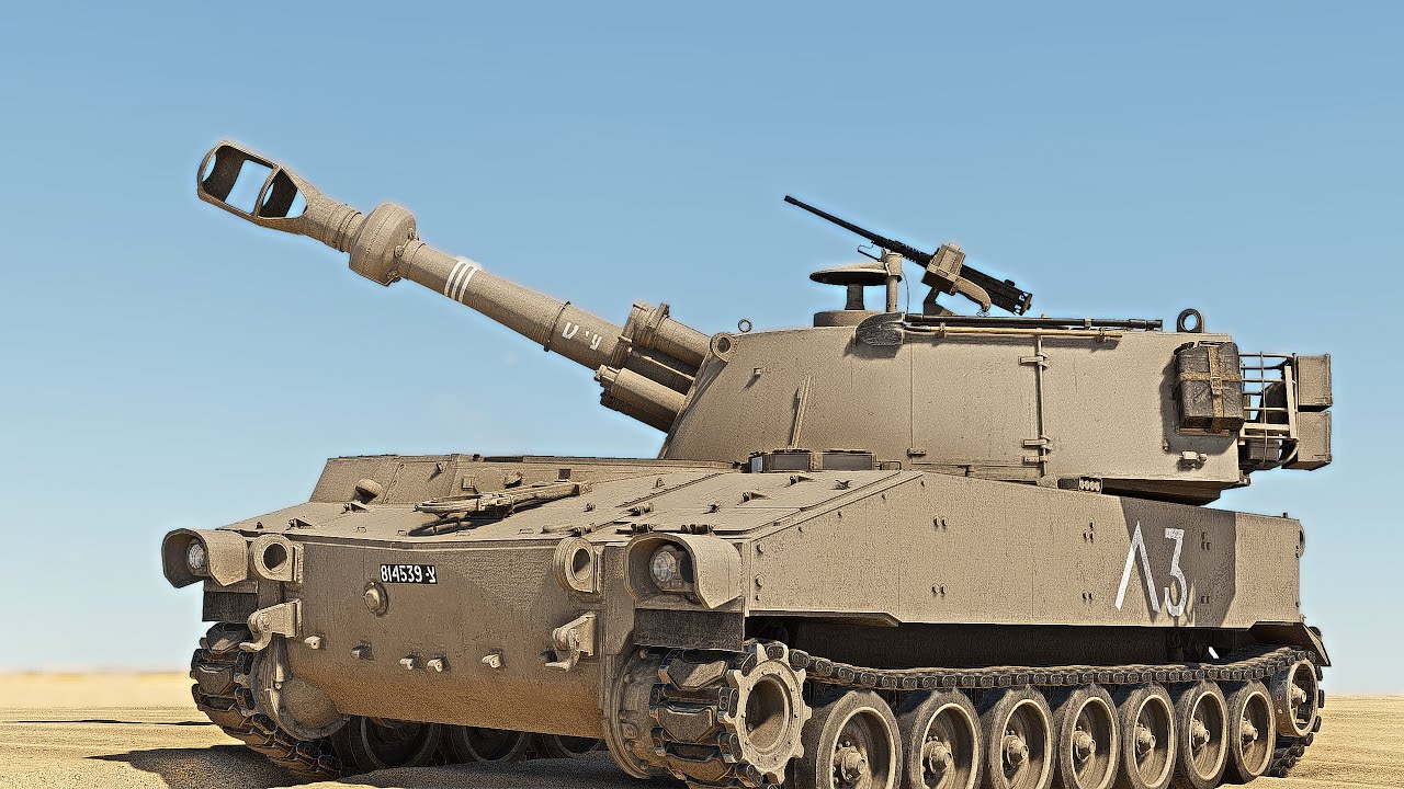War Thunder: Israel -M109 Nuke Gameplay - YouTube