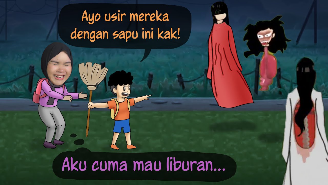 Healing ke Desa, eh Isinya Hantu Semua!! - Petualangan Wowo | Game ...