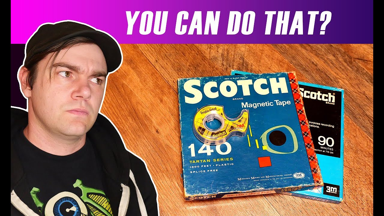 Recording Sound on Scotch Tape: A Brief History - YouTube