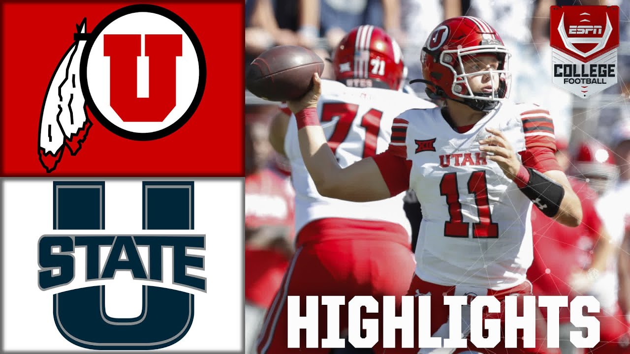Utah Utes vs. Utah State Aggies | Full Game Highlights | ESPN College ...