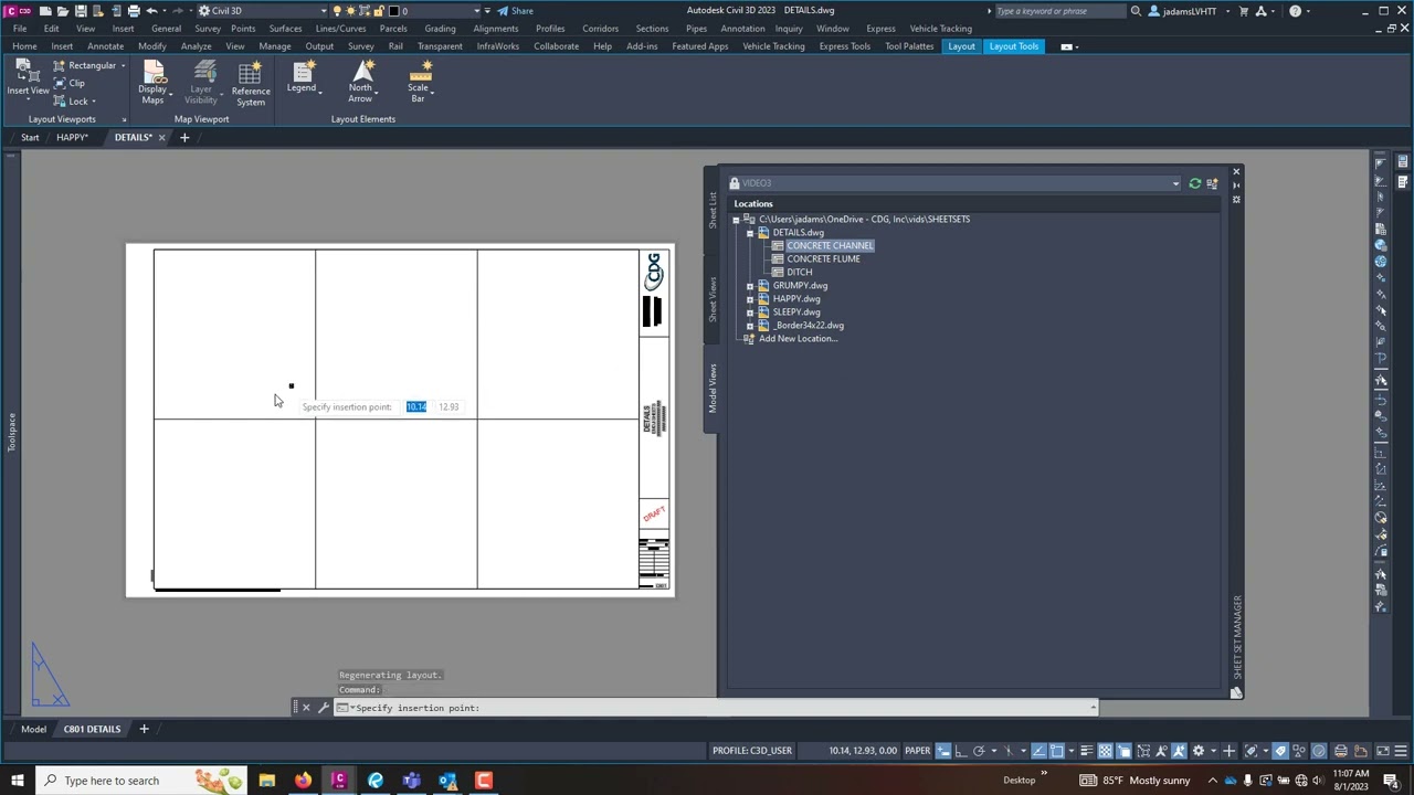 Civil 3D Using Views In A Sheet Set To Automate Detail Insertion And Civil 3D Using Views In A Sheet Set To Automate Detail Insertion And