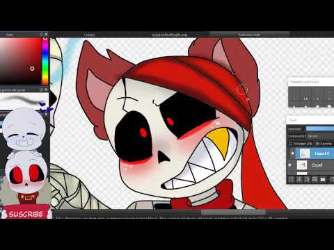 Speedpaint [Undertale AU] kustard Happy Halloween! 2018 - YouTube
