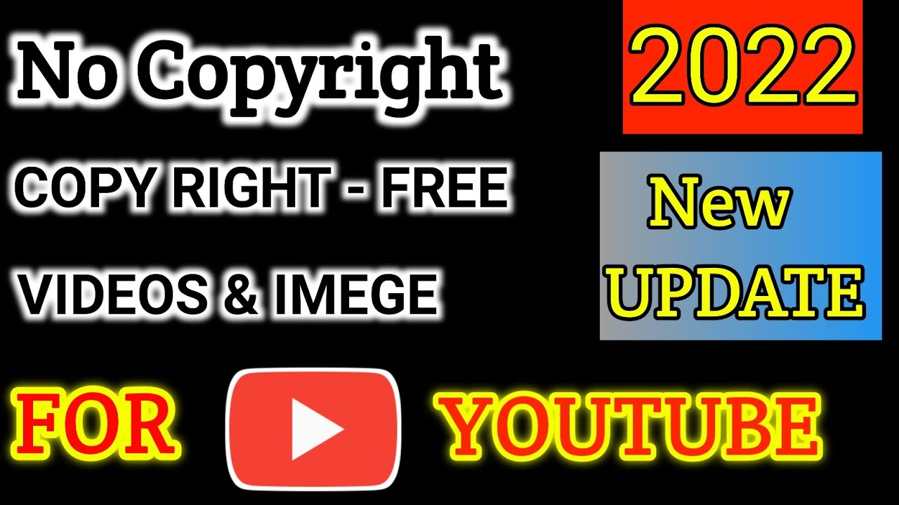 Copyright Free Video & imege Download For YouTube, No copyright How to ...