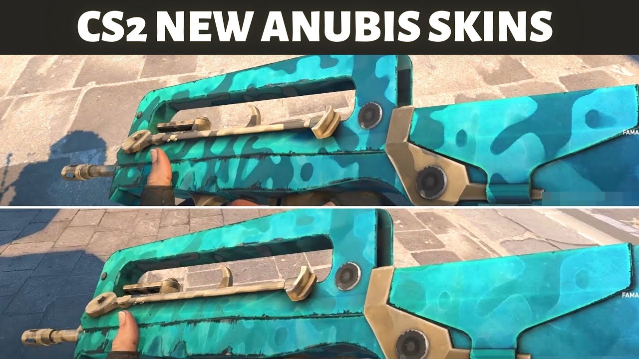 Counter Strike 2 | NEW ANUBIS COLLECTION SKINS (IN GAME) - YouTube