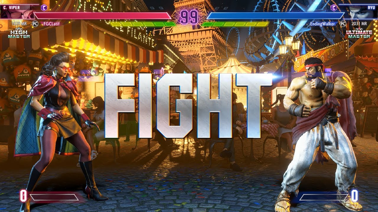 Street Fighter 6 🔥 ENDING WALKER (Ryu) Vs LATIF (C.Viper)🔥SF6 High ...