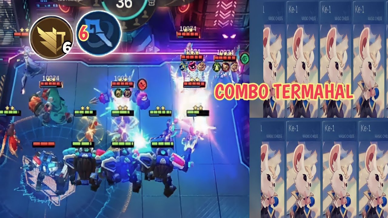 tutorial cara COMBO 6 MAGE 6 SABER PALING MAHAL ! HYPER DAJJAL COMBO ...