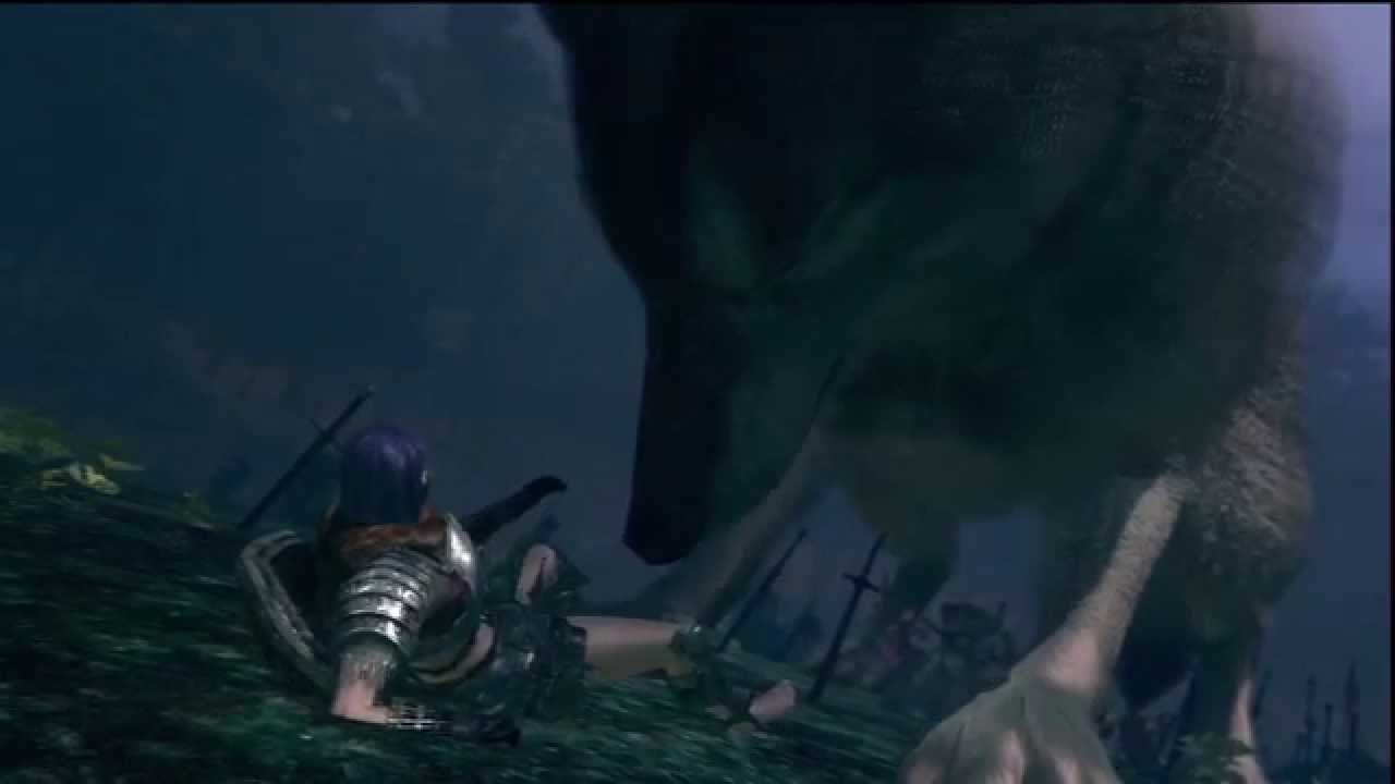 Dark Souls - Great Grey Wolf Sif - YouTube