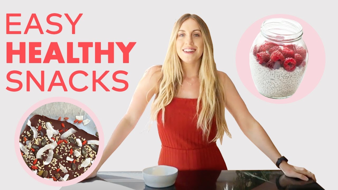 3 Easy HEALTHY Snacks! Weight Loss and Delicious - YouTube