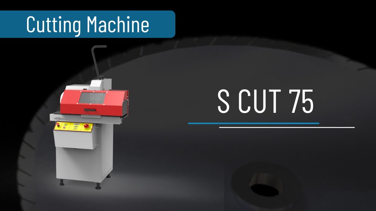TECHMAFLEX - CUTTING MACHINE - S CUT 75 (TS50) - YouTube