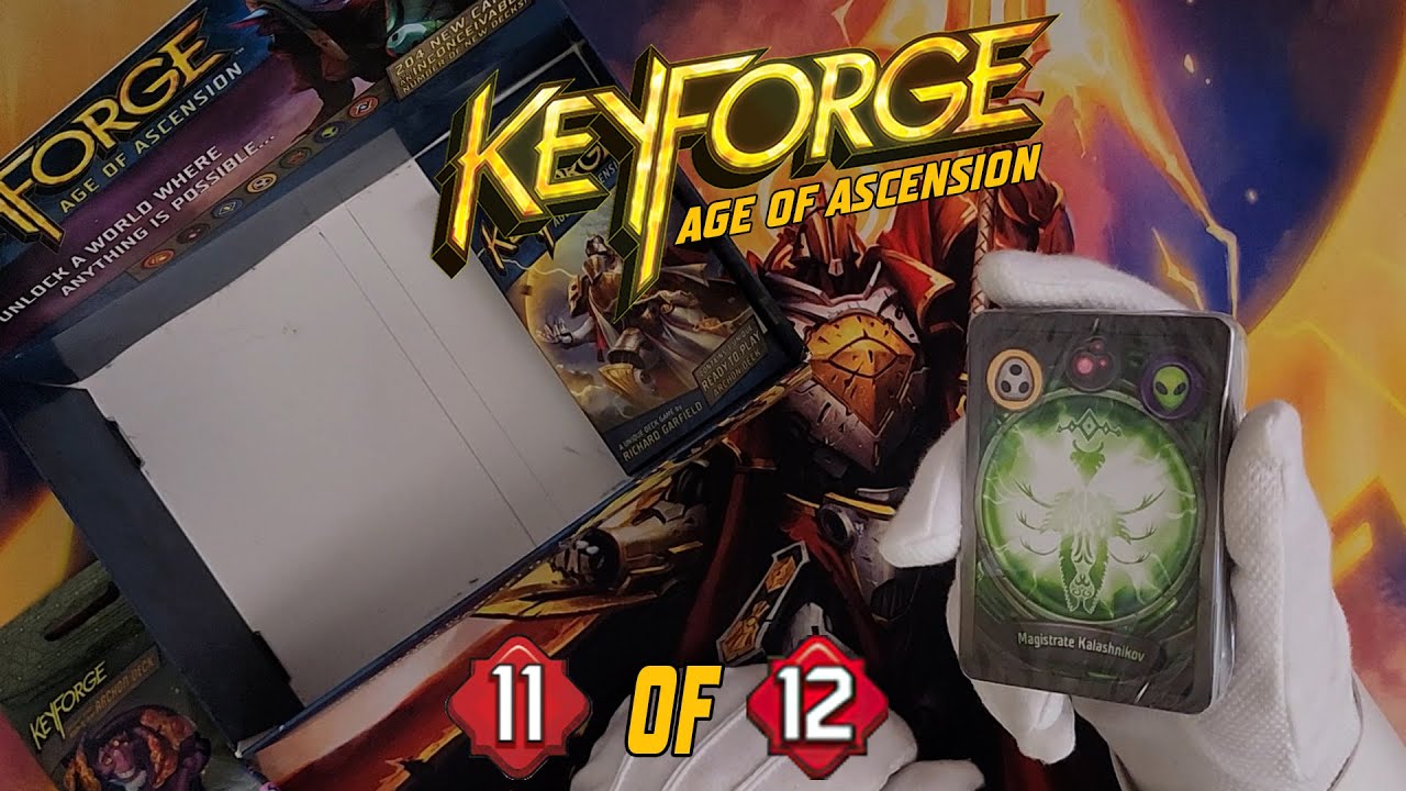 KeyForge AoA Deck 11: Magistrate Kalashnikov - YouTube