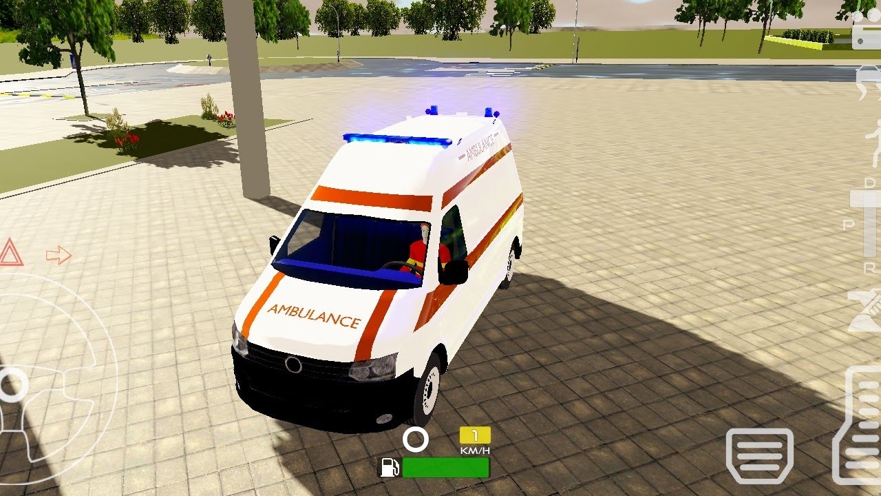 Real ambulance car driving - YouTube