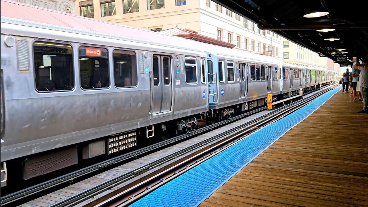 Chicago, IL - Quincy Station - Orange Line Midway - Inner Loop ...