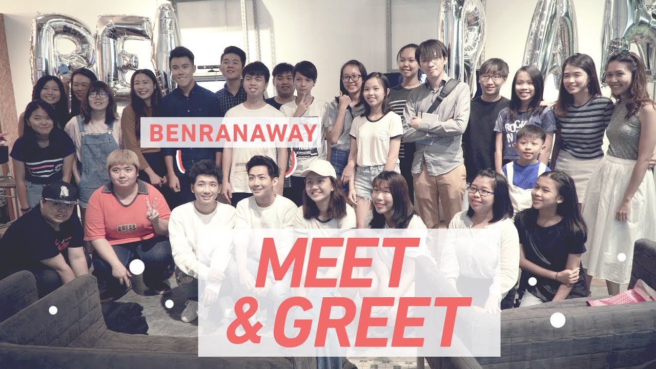 MEET & GREET!!! | BenRanAway - YouTube