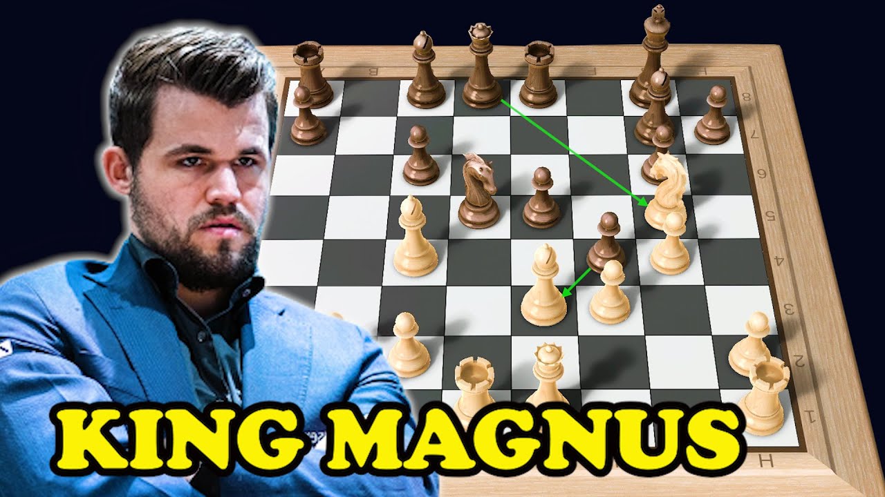 BLUNDER AJA MASIH BISA MENANG!!! KING MAGNUS!!! | Magnus Carlsen VS ...