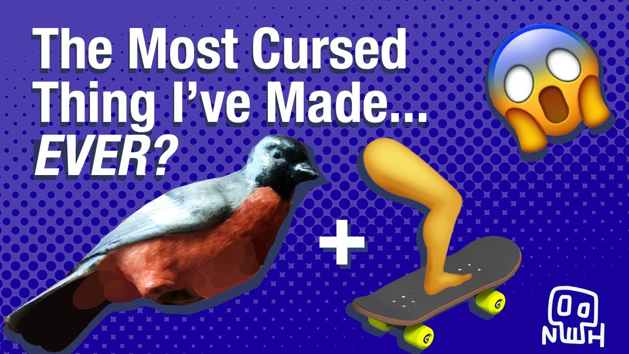 Making a CURSED BIRD Sculpture from Thrift Items? - YouTube