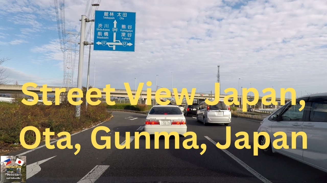 Street View Japan, Ota, Gunma, Japan - YouTube