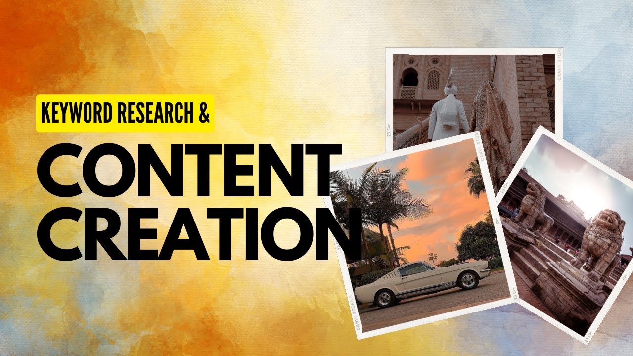 Keyword Research and Content Creation Project - YouTube