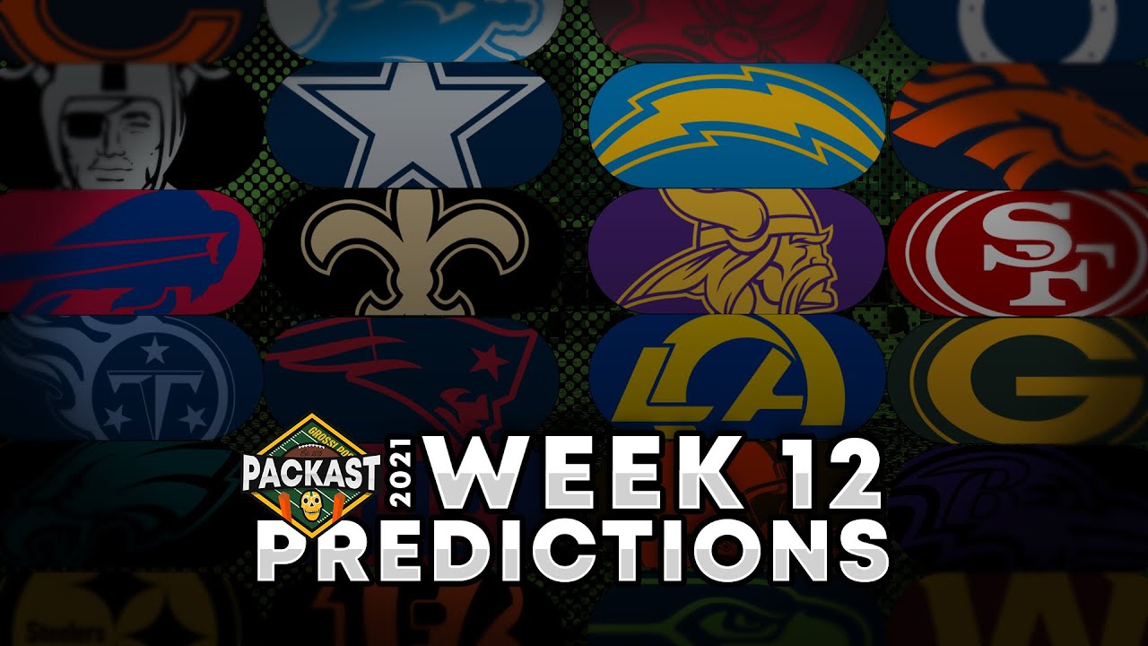 NFL Week 12 Predictions - YouTube