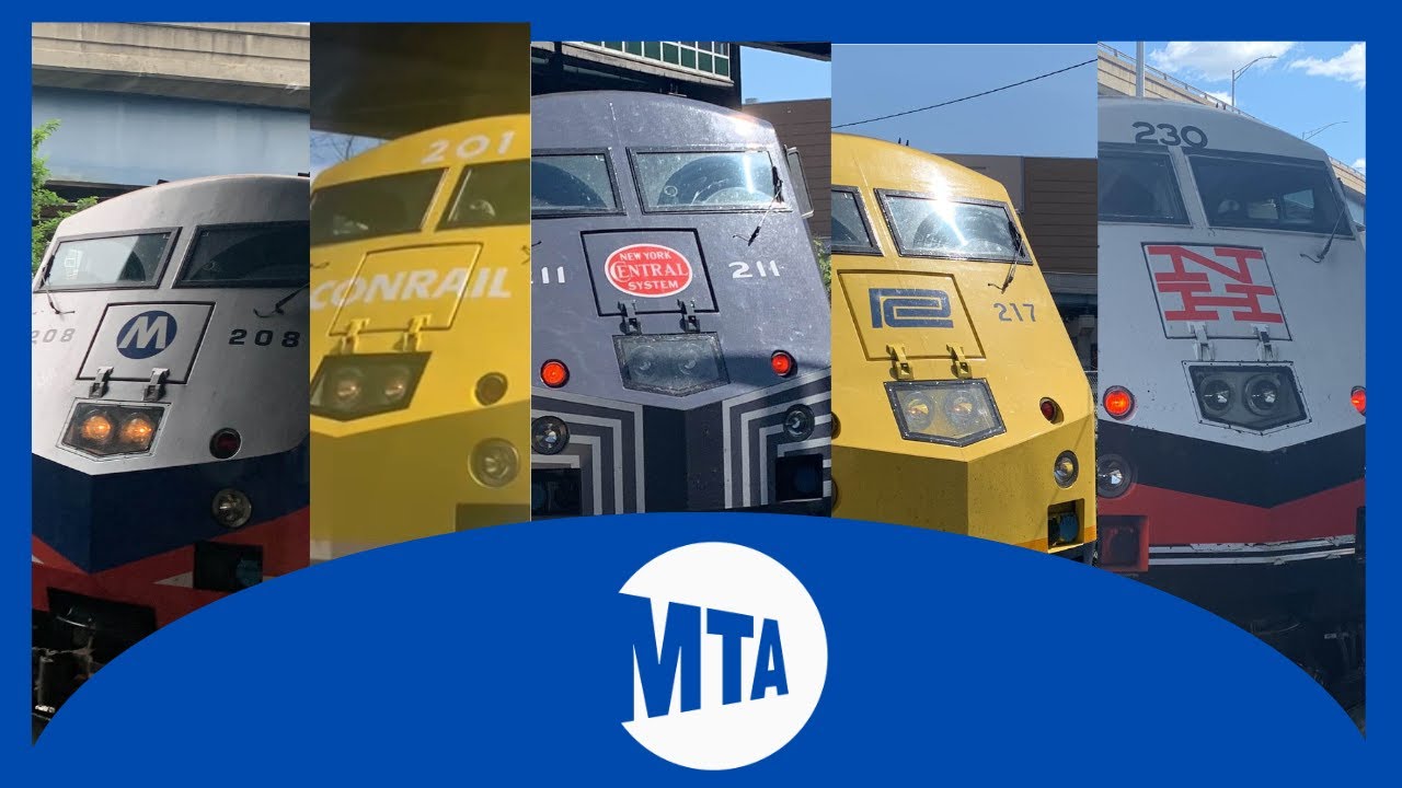 NYCT: A Compilation of Metro North's Heritage Units! - YouTube