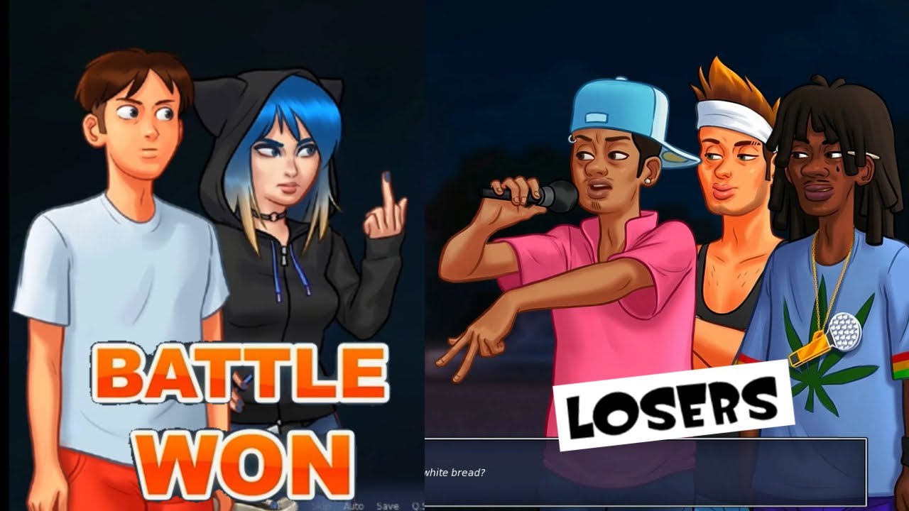 How to Win Rap Battle In Summertime Saga | Summertime Saga | - YouTube