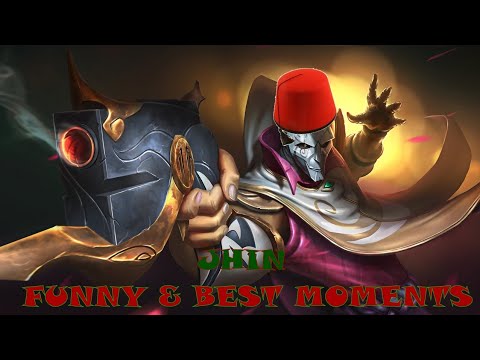 JHIN -FUNNY AND BEST MOMENTS [LEAGUE OF LEGENDS WILD RIFT] - YouTube