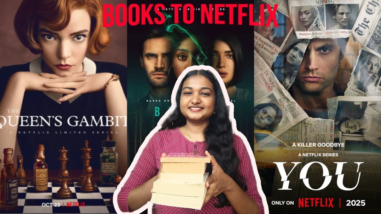 5 Books That Became Hit Netflix Shows 🎬📚 | Read First or Watch First ...