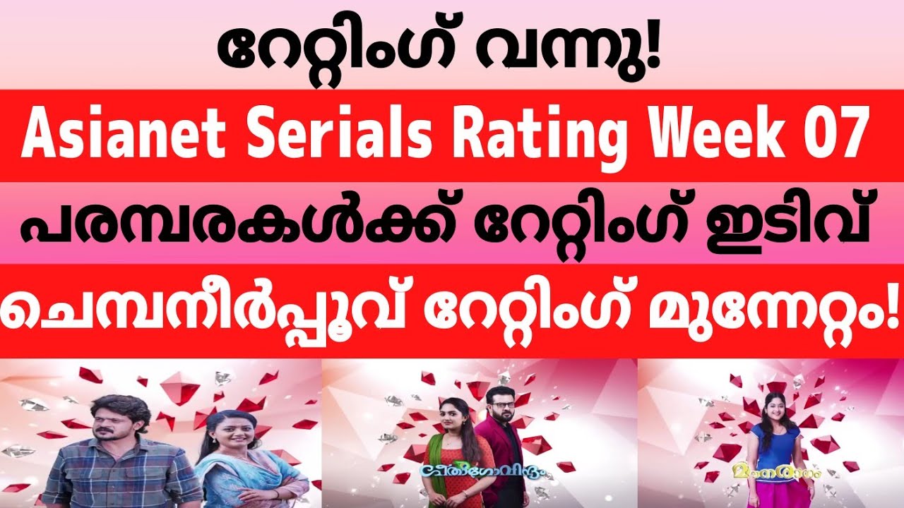 Asianet Serials TRP Rating Week 07 |Asianet Serials Ratings |Media ...