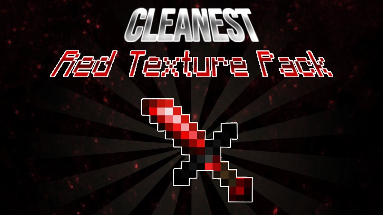 The Cleanest Red Texture Pack 1.8.9! | The Best Red Bedwars Texture ...