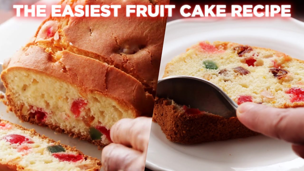 The Easiest Fruit Cake Recipe - YouTube