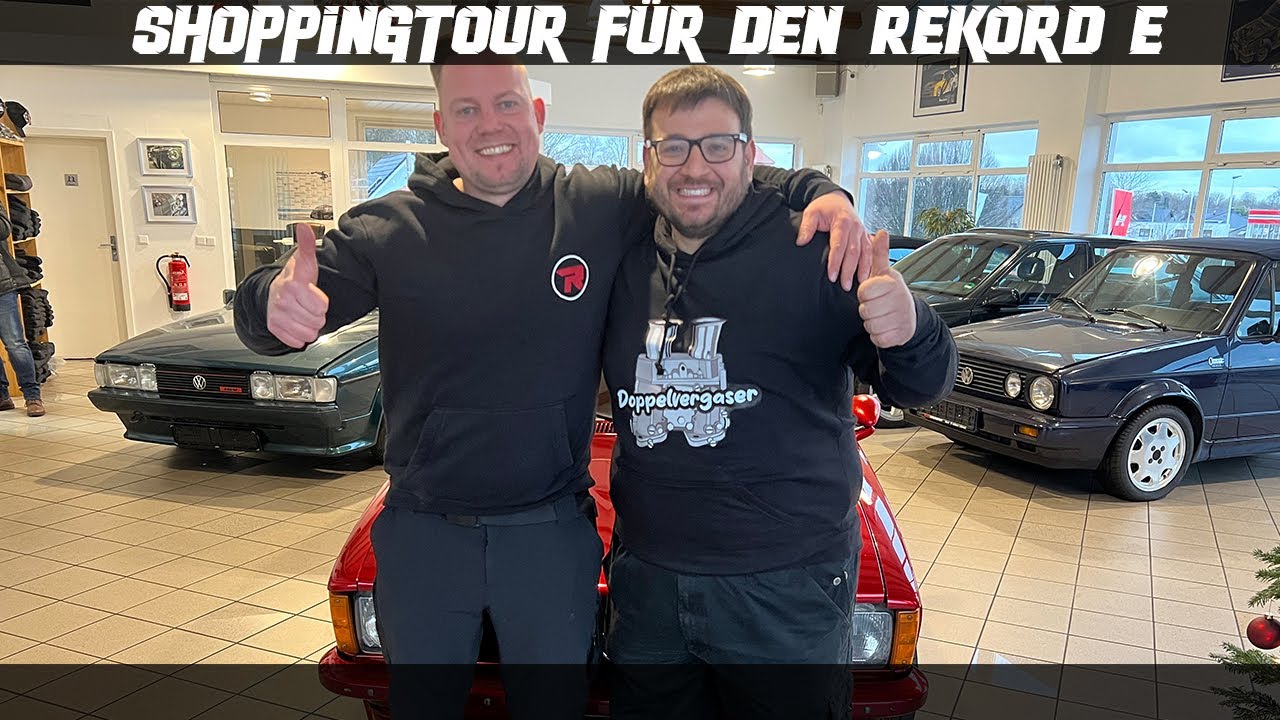 Bekommen wir alles?! | Shoppingtour für den Rekord e | besonderer Besuch bei Risse Motorsport ...