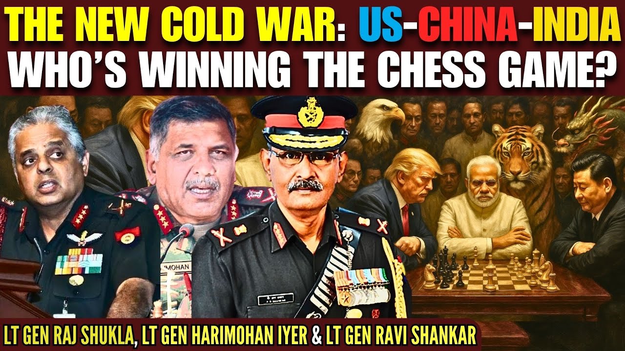 The New Cold War: US–China–India in a Three-Cornered Chess Game? • # ...