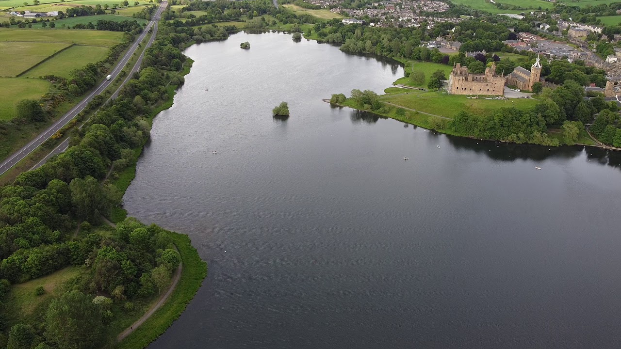 Linlithgow Loch and Castle - YouTube
