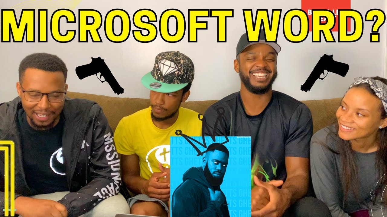 🎵 Ghetts Microsoft Word Reaction | Americans First Time Hearing UK Rap ...