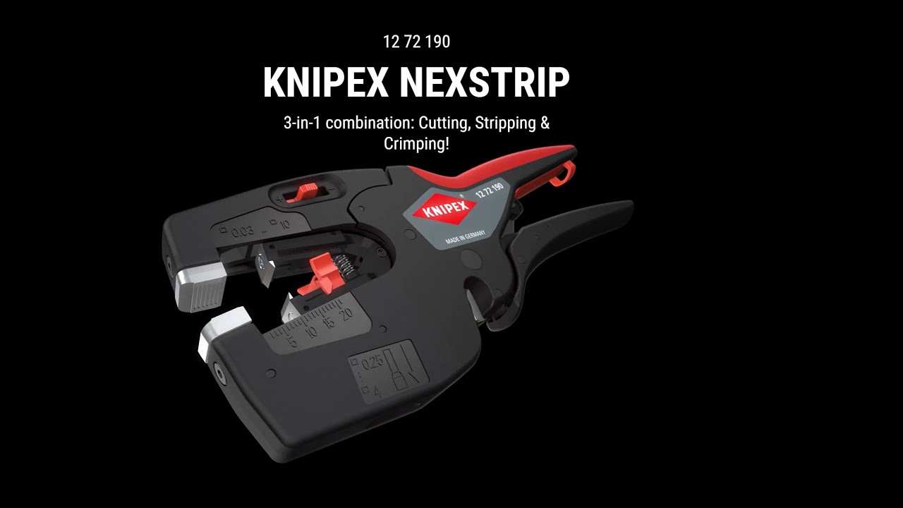 Knipex Official NexStrip Video - YouTube
