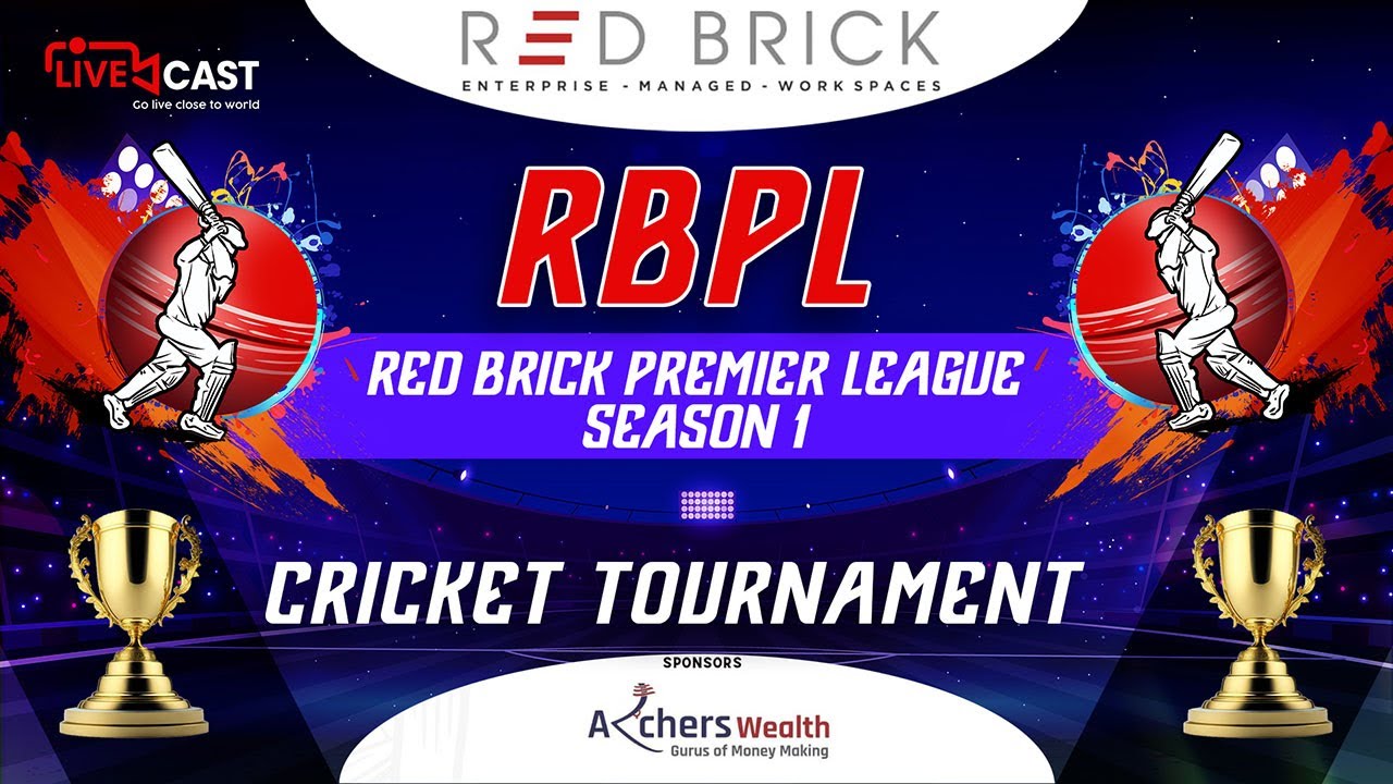 RED Brick Premier League Season-1 | RBPL-2024 | Live from Pune | रेड ...