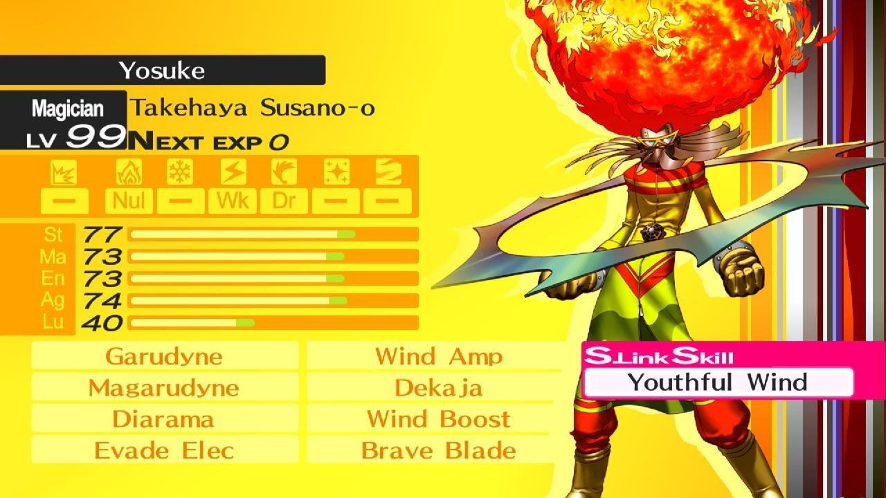Persona 4 The GOLDEN - Yosuke's Persona Evolves Again - YouTube