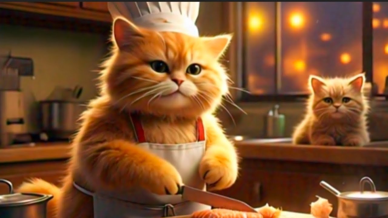 The Kind Cat’s Feast | A Heartwarming Story of Cooking for Helpless ...