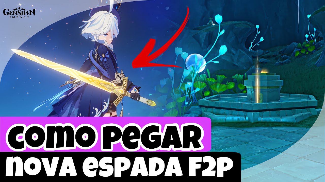 COMO PEGAR A NOVA ESPADA F2P DE FONTAINE + REFINO R5 (ESPADA DA CRUZ DE ...