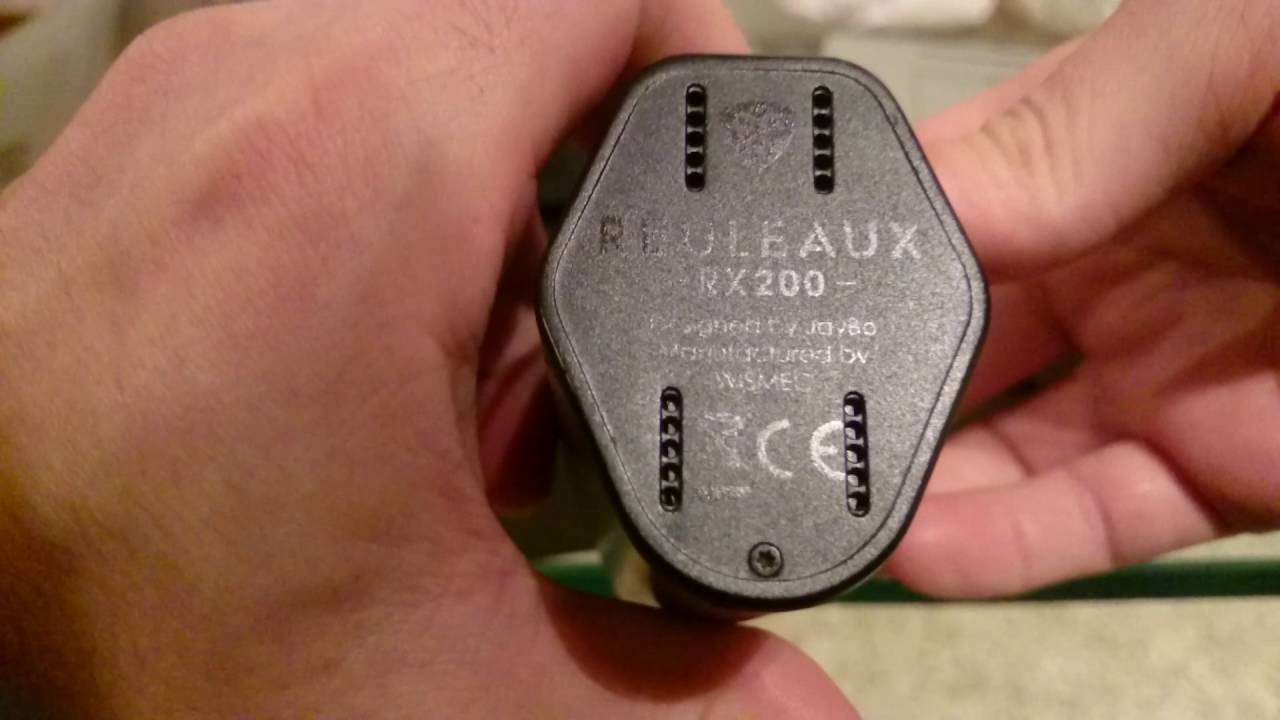 Original WISMEC Reuleaux RX200 TC 200W Box Mod - Gearbest - YouTube