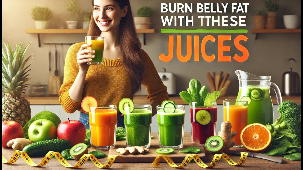 5 Powerful Juices to Help You Lose Belly Fat Fast - YouTube
