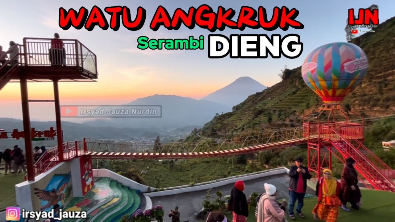 WATU ANGKRUK SERAMBI DIENG | MENIKMATI INDAHNYA DIENG DI ATAS AWAN ...