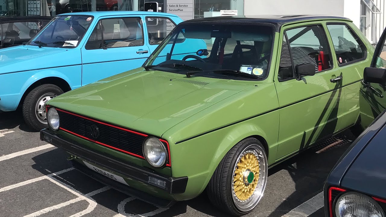 20vt Mk1 Golf running ECU Master with digital display - YouTube