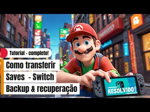 [ TUTORIAL ] Como Transferir Save Nintendo Switch Desbloqueado - YouTube