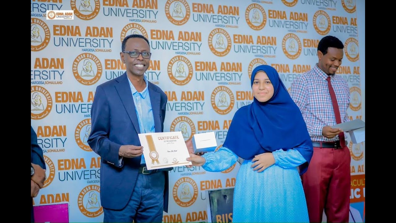 Honoring students with academic excellence at Edna Adan University in # ...