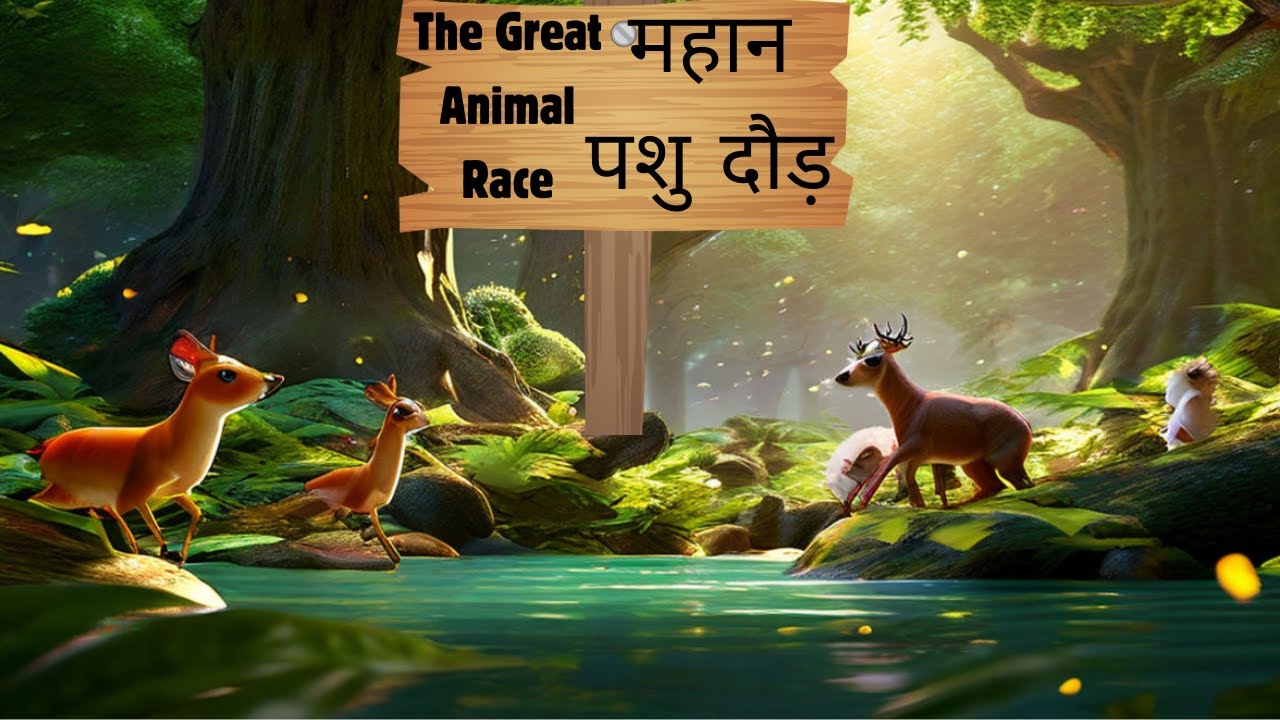 The Great Animal Race #महान पशु दौड़ - YouTube