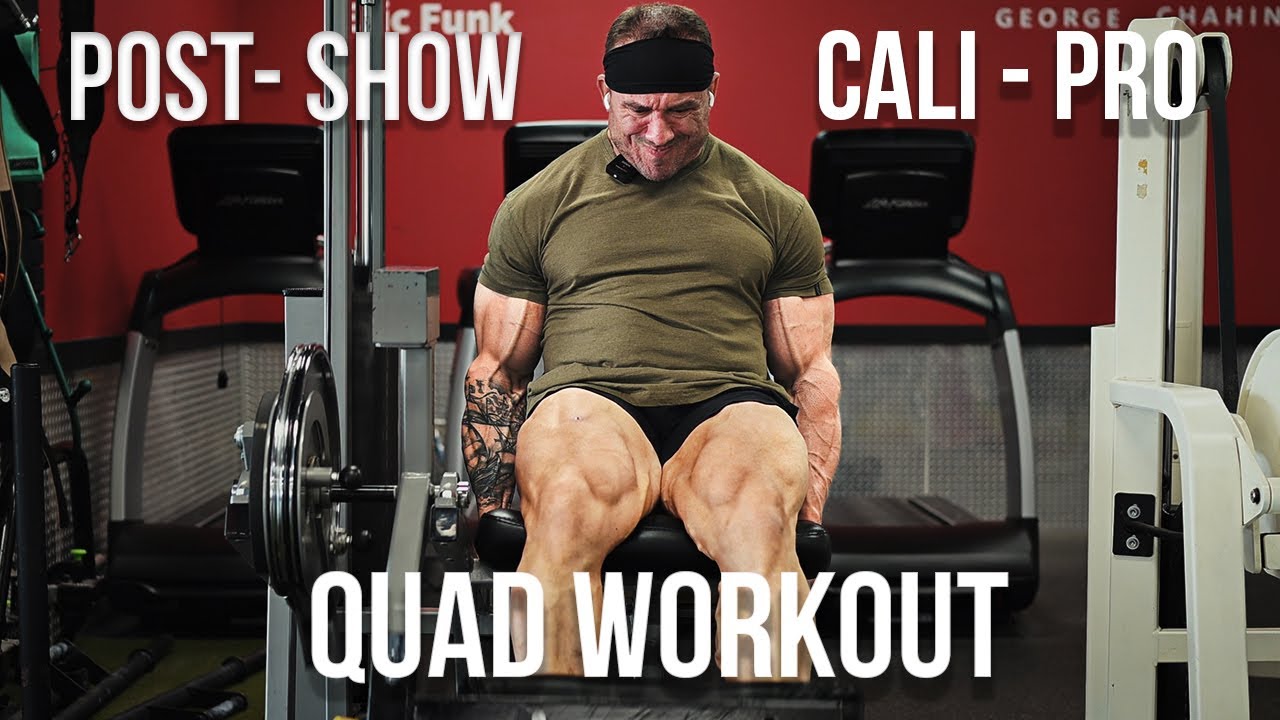 POST-SHOW QUAD WORKOUT | CALI-PRO RECAP - YouTube